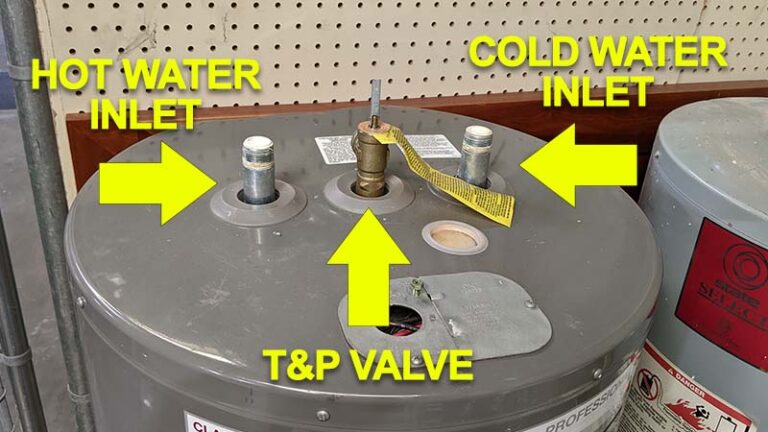 Water Heater Cold Water Inlet