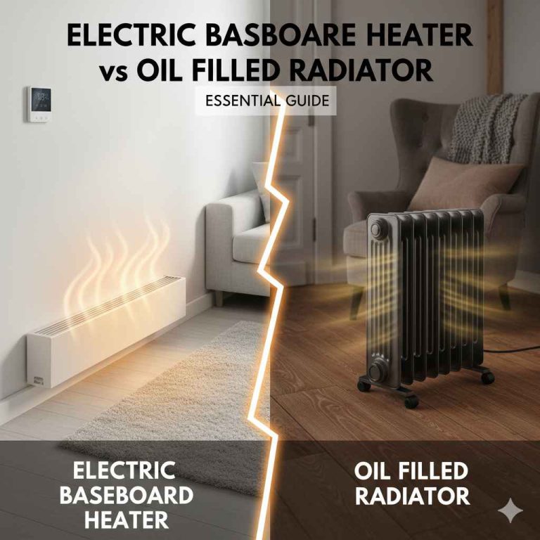 Electric Baseboard Heater vs Oil Filled Radiator: Essential Guide