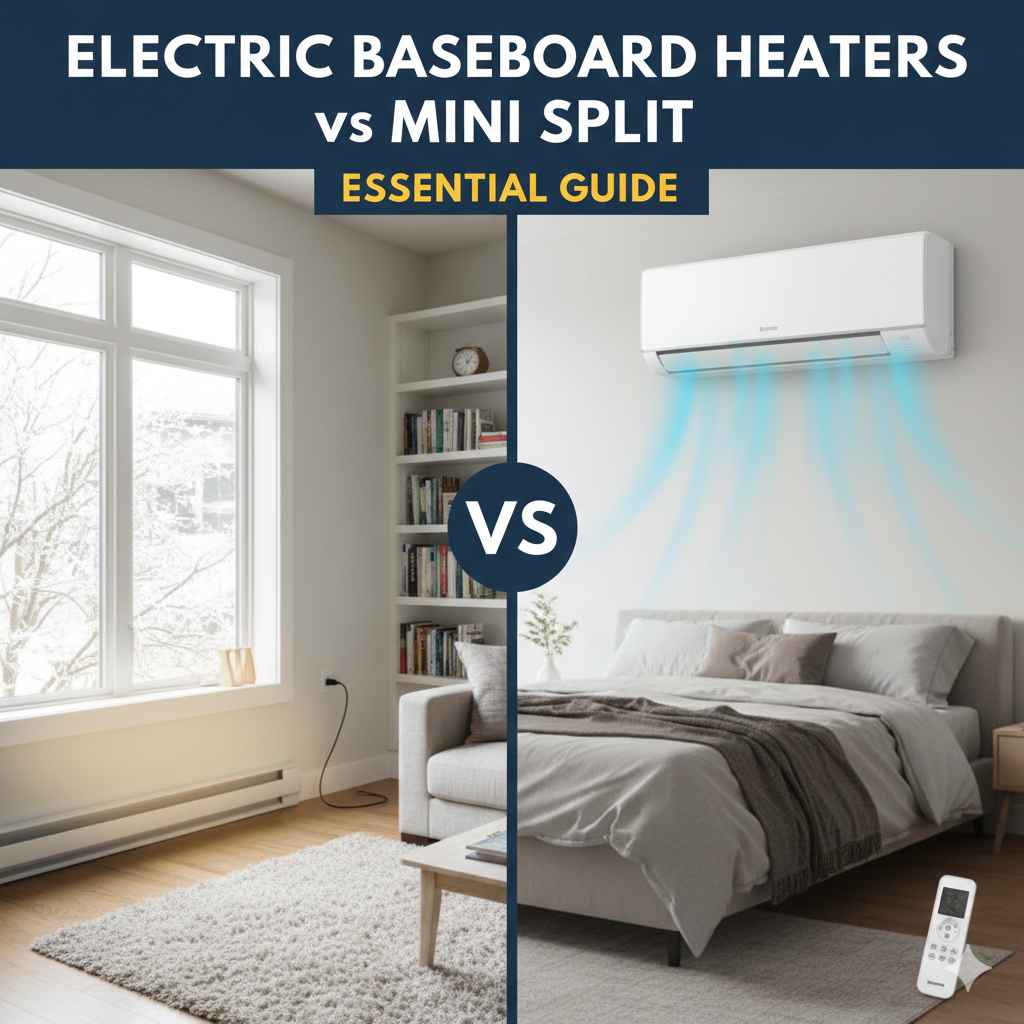 Electric Baseboard Heaters vs Mini Split: Essential Guide
