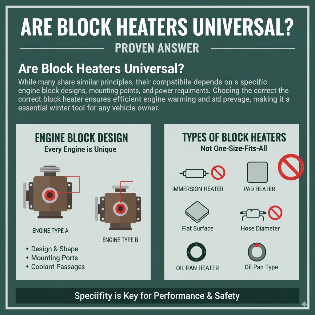 Are Block Heaters Universal? Proven Essential