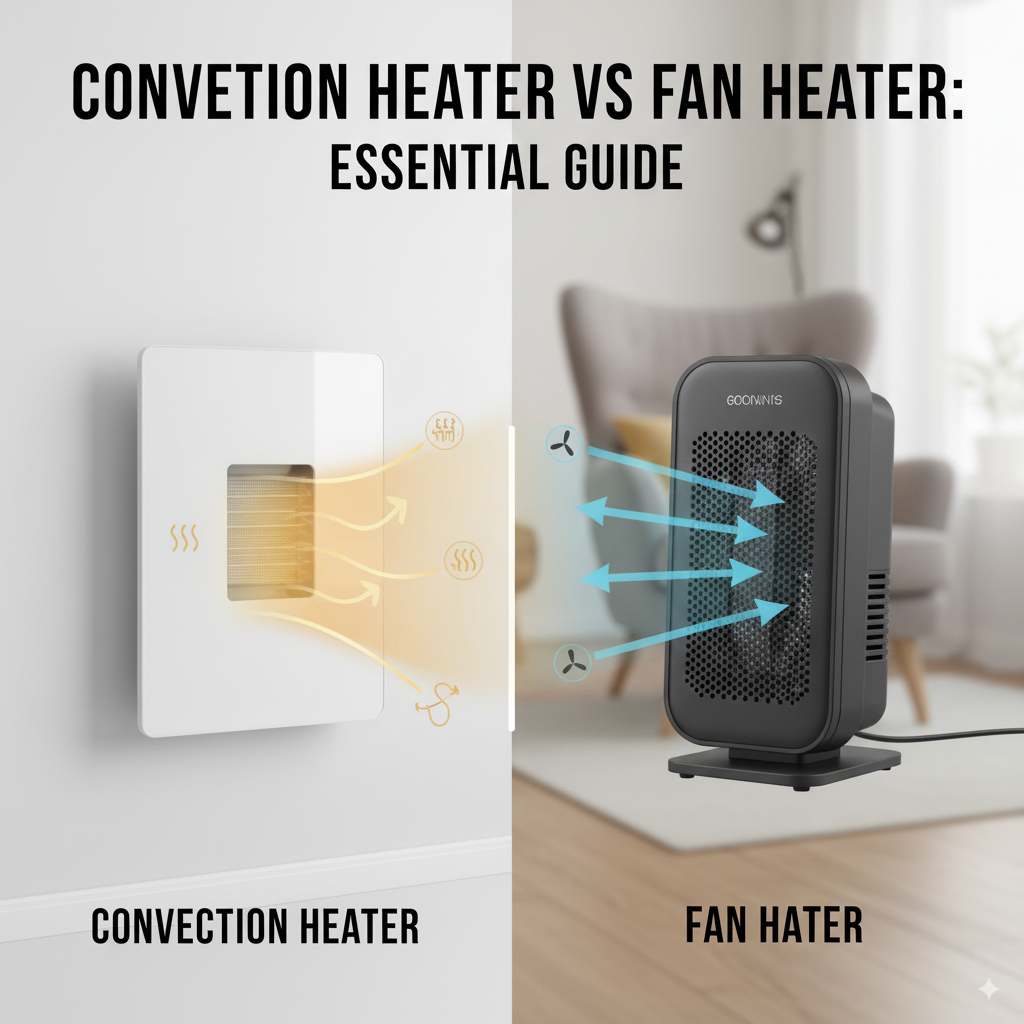 Convection Heater Vs Fan Heater: Essential Guide