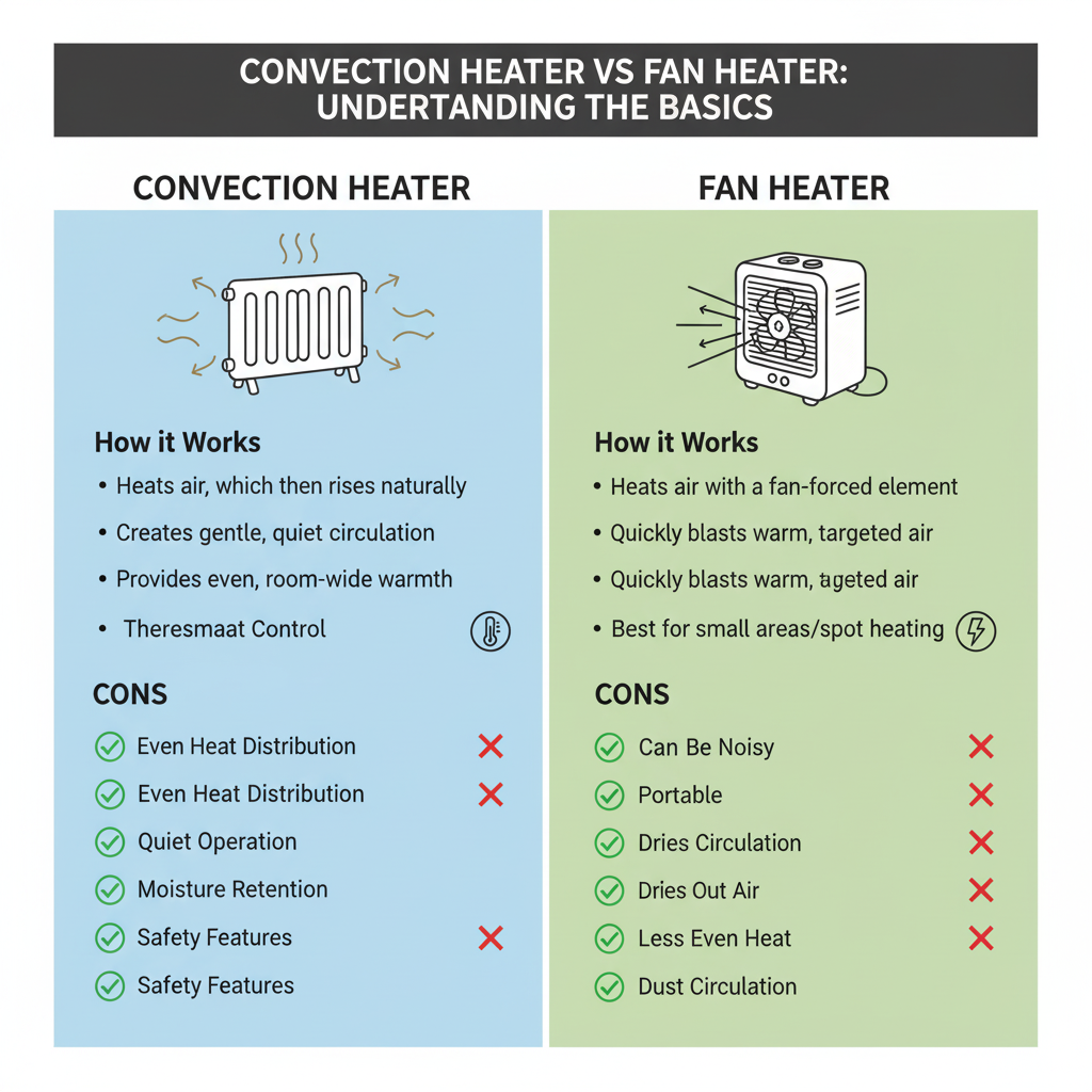 Convection Heater Vs Fan Heater: Essential Guide