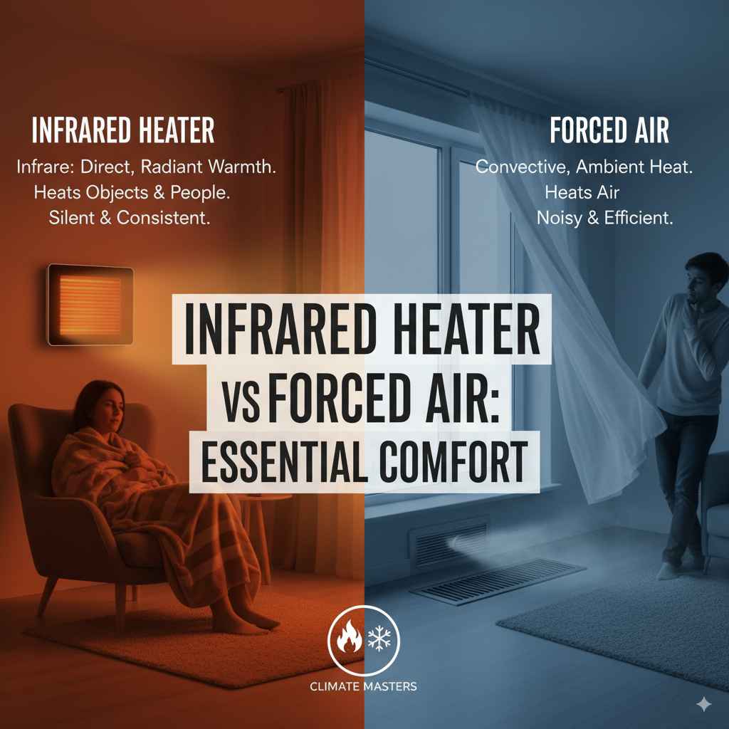Infrared Heater Vs Forced Air: Essential Comfort