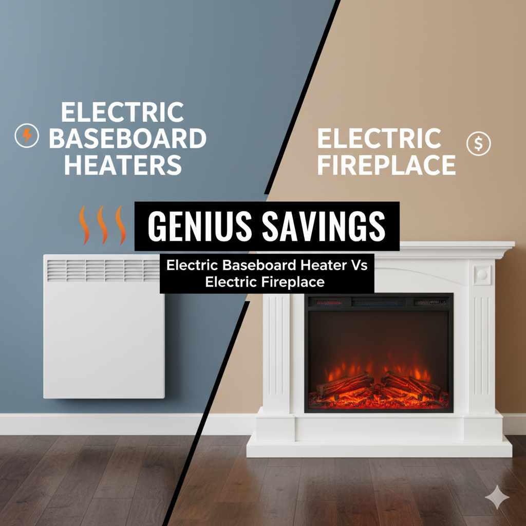 Electric Baseboard Heaters Vs Electric Fireplace: Genius Savings