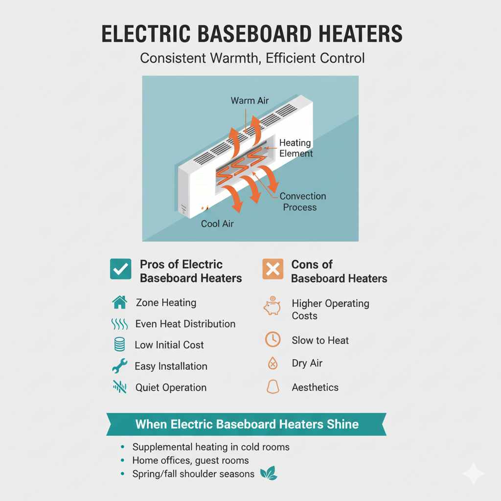 Electric Baseboard Heaters Vs Electric Fireplace: Genius Savings
