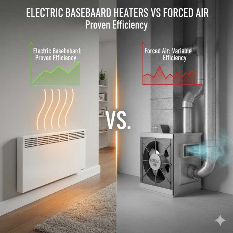 Electric Baseboard Heaters vs Forced Air: Proven Efficiency