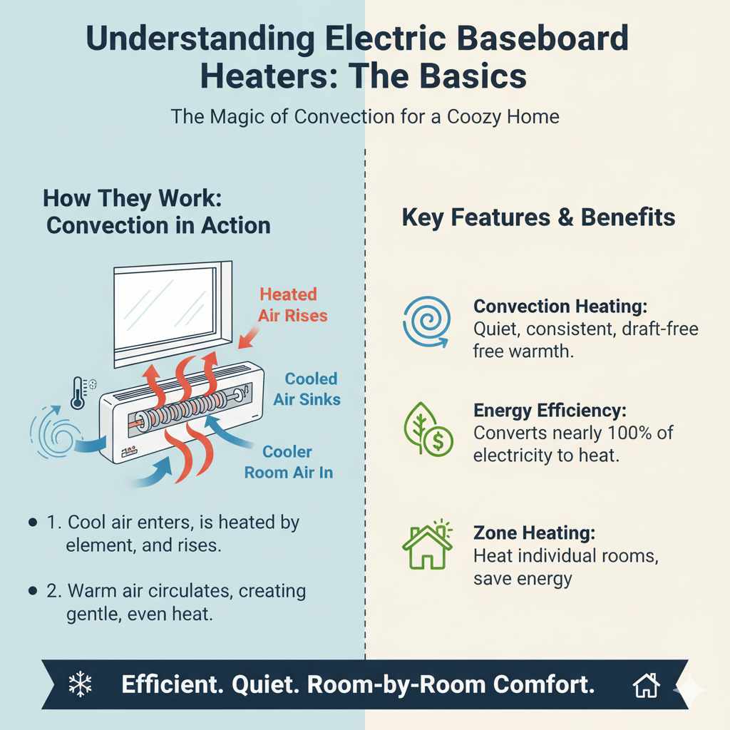 Electric Baseboard Heaters: Essential Hydronic vs. Standard