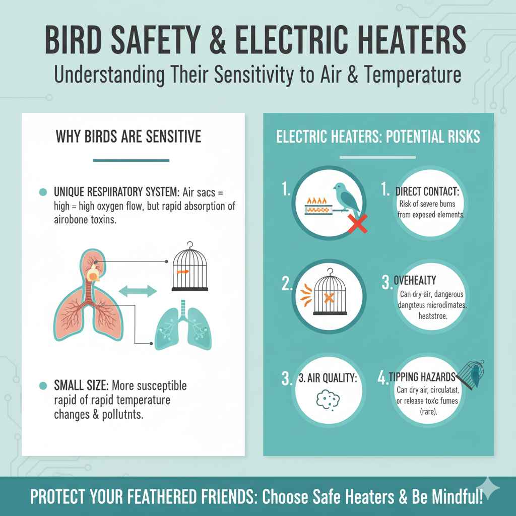 Are Electric Heaters Safe For Birds? Essential Guide