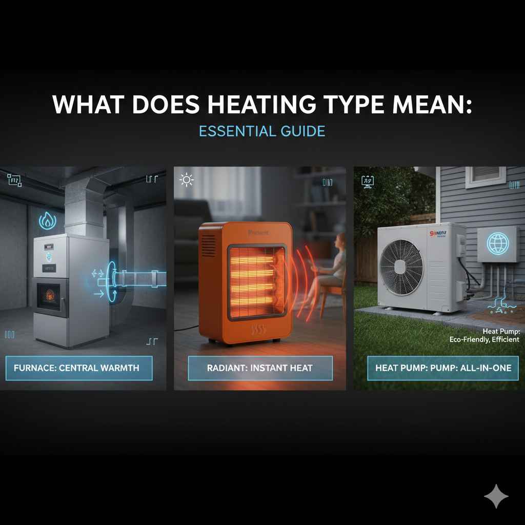 What Does Heating Type Mean: Essential Guide